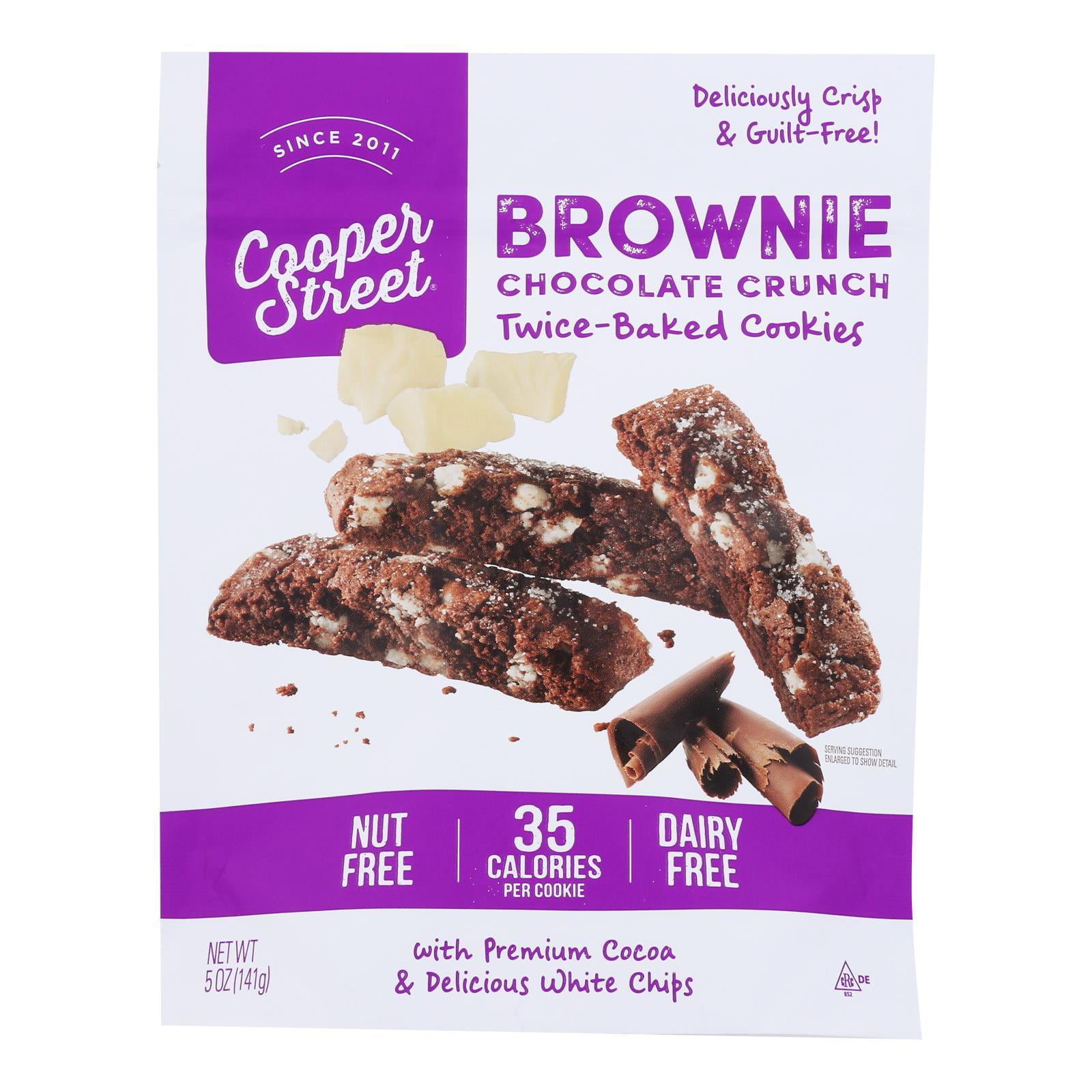 Cooper Street Cookies Chocolate Brownie 5 oz (Pack of 6) - Walmart.com