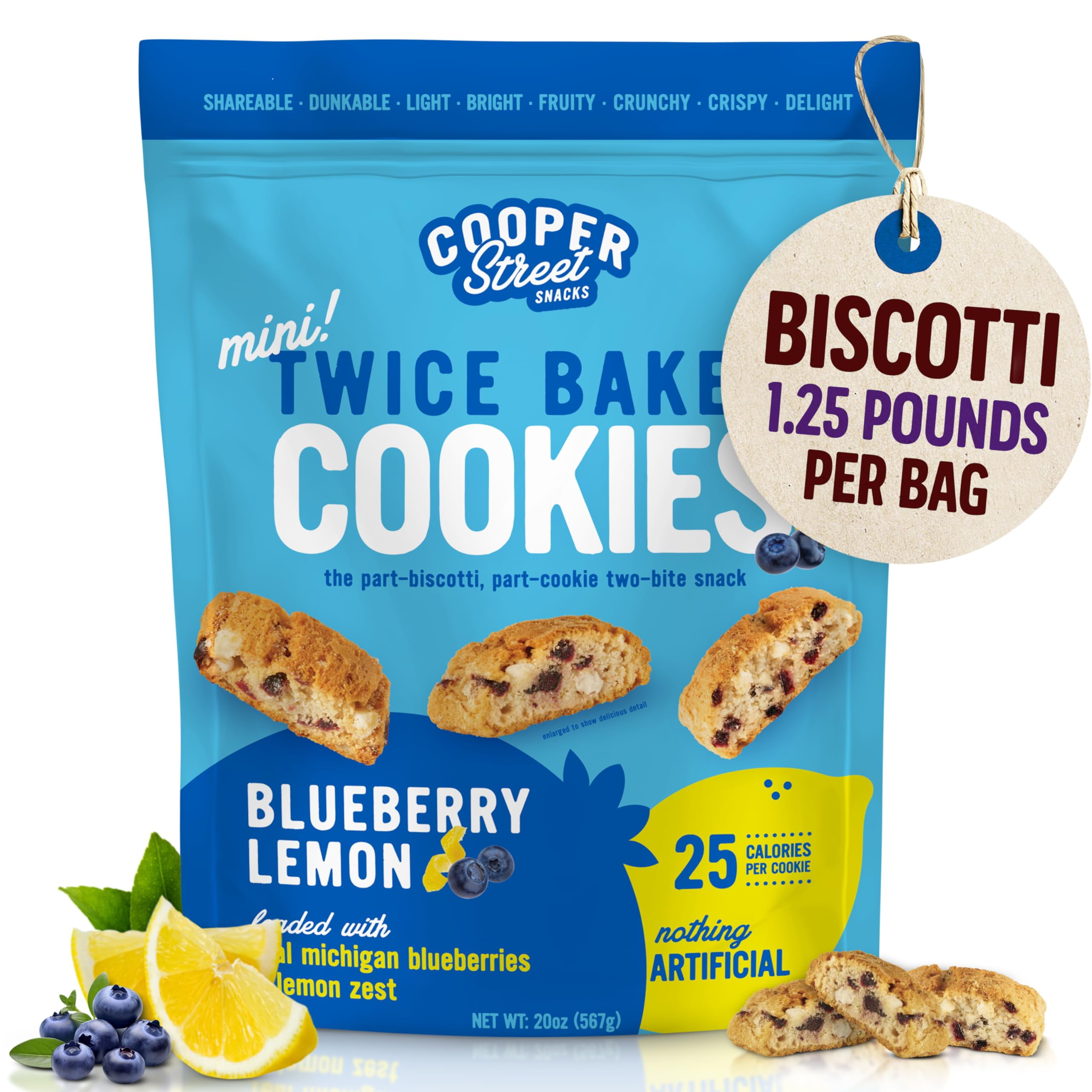 Cooper Street Italian Cookies HYZ01 - Twice Baked Style Cookie Biscuits ...