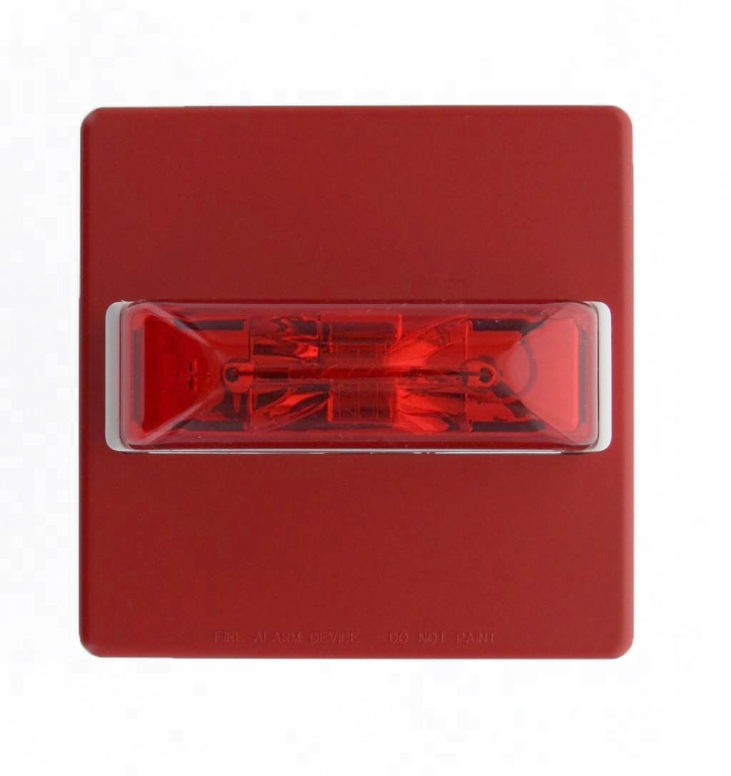 Cooper Wheelock RSSR-24MCW-NR 126175 Wall Mount Strobe 24v, Red, 3/6/15 ...