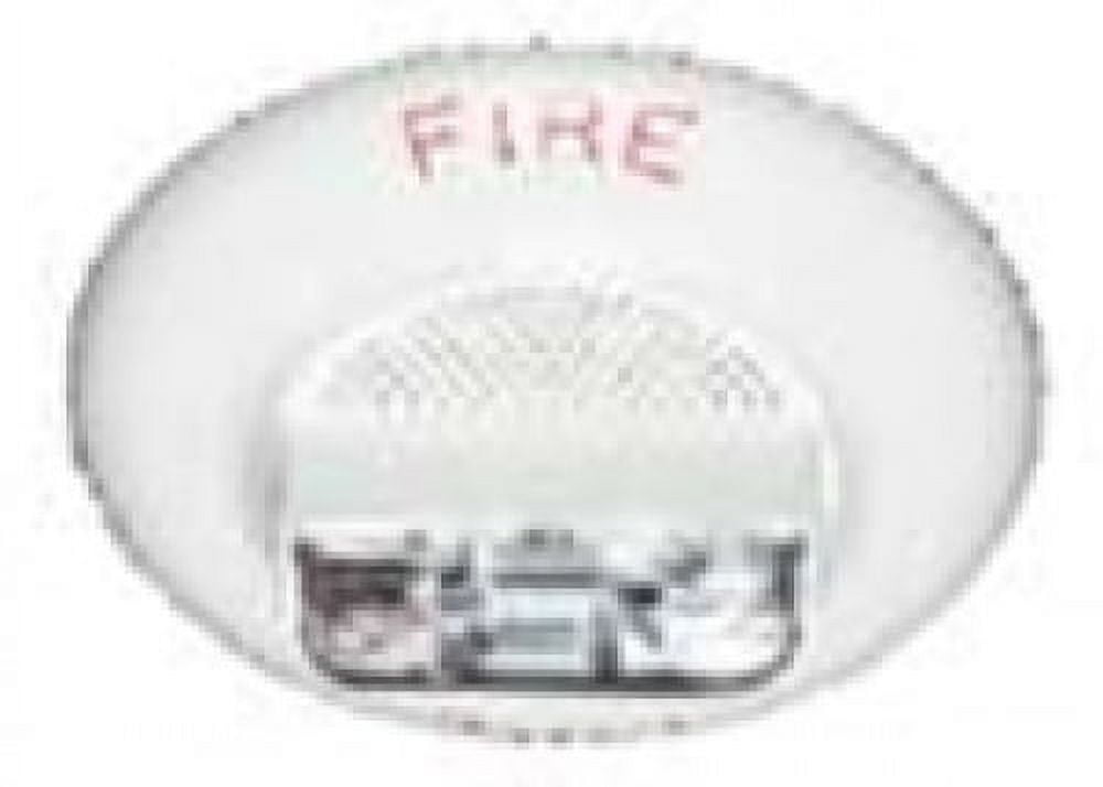 Cooper Wheelock Speaker Strobe,Ceiling Mount, FIRE Lettering, Single ...