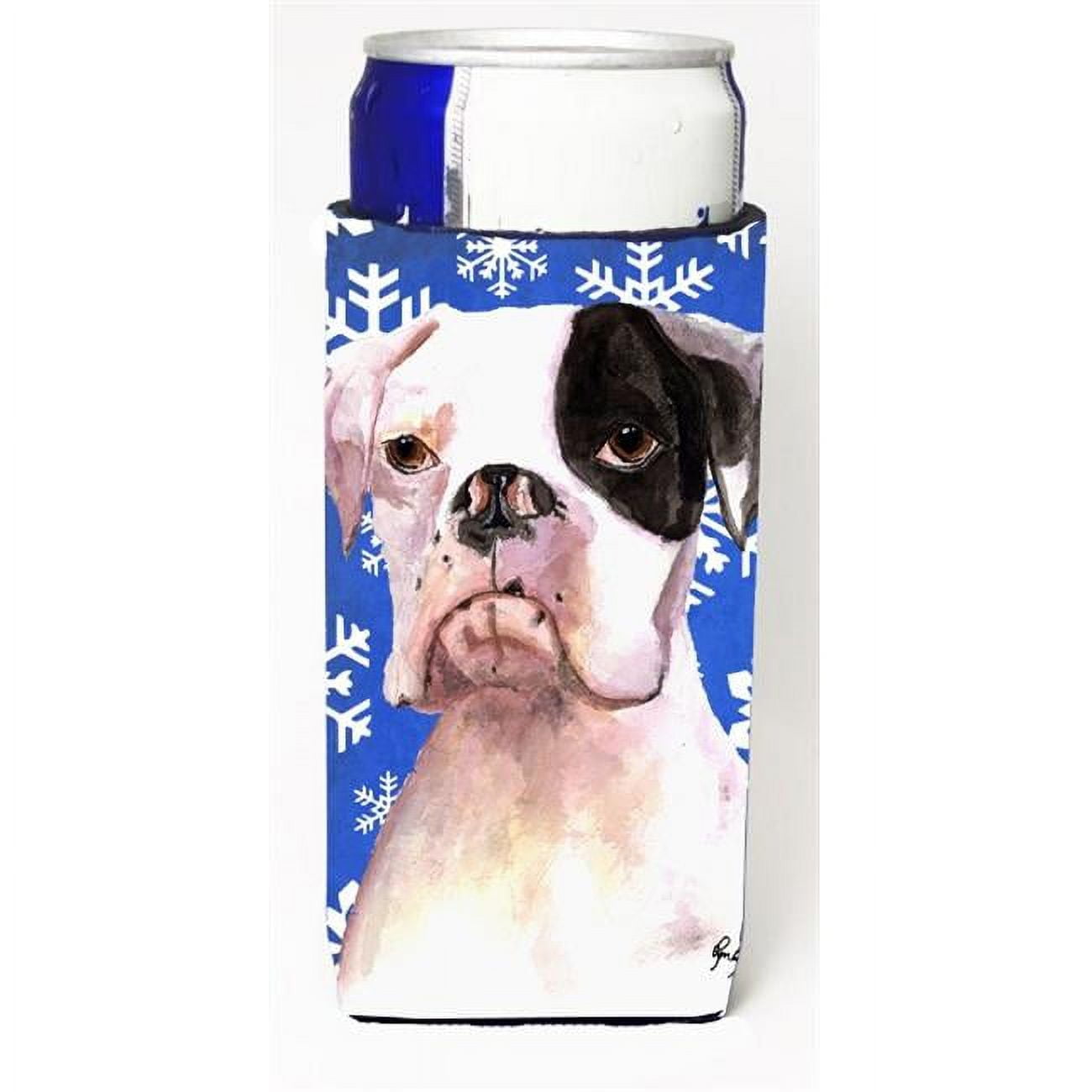 Cooper Winter Snowflakes Boxer Michelob Ultra bottle sleeves for slim ...