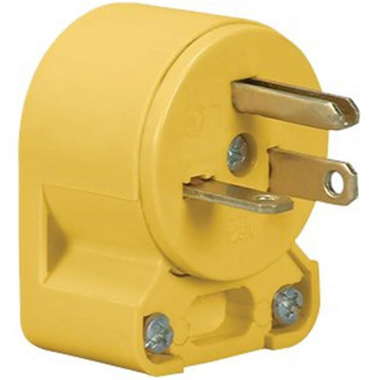Cooper Wiring 20A 125V Commercial Grade Plug & Connector, Yellow ...