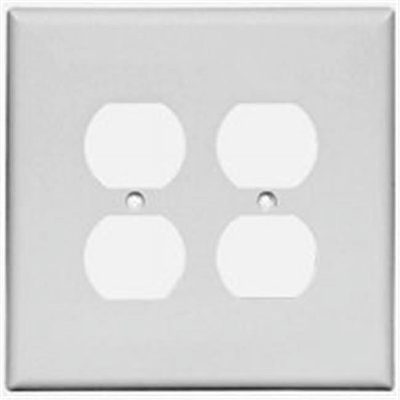 Eaton Wiring Devices 2750W-BOX Receptacle Wallplate, 5-1/4 in L, 5-5/16 ...