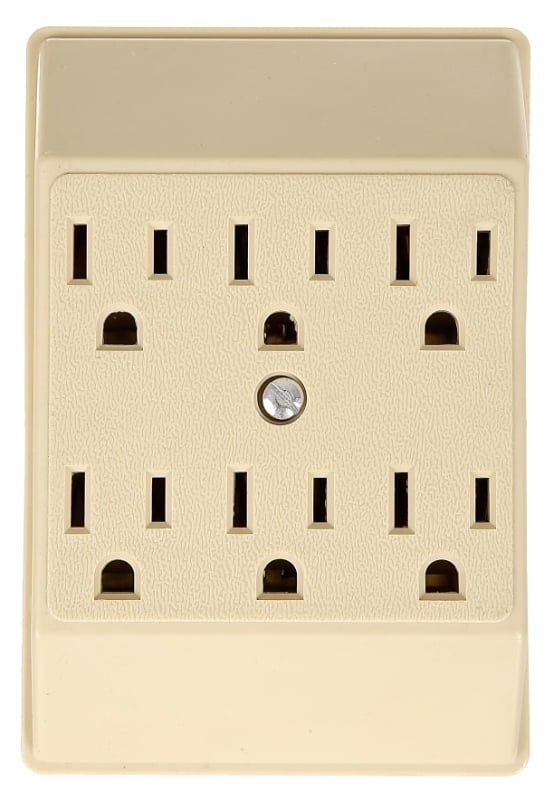 Cooper Wiring 4969937 6 Outlet 3 Wire Ground Tap - Walmart.com