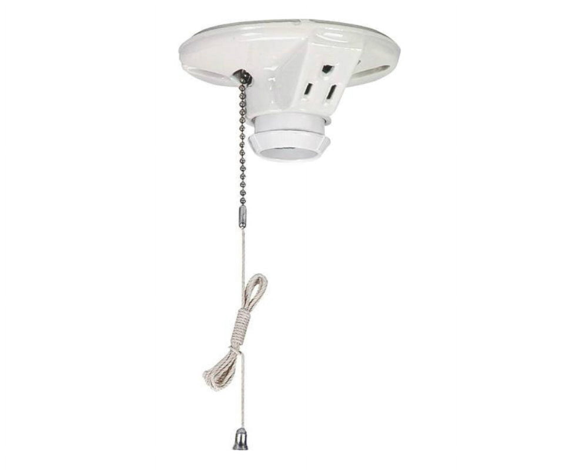 Cooper Wiring 667-SP Medium Base Ceiling Receptacle Lamp Holder ...