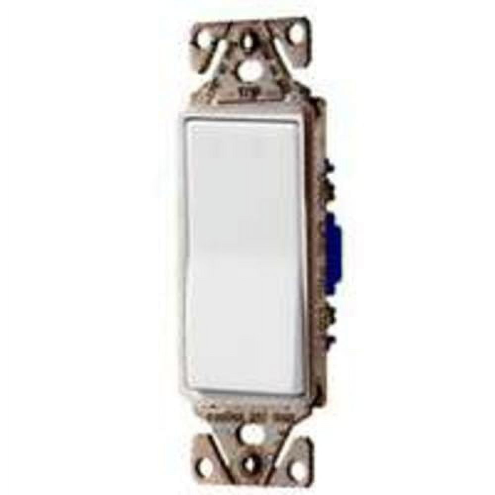 Cooper Wiring 7501W-BOX Decorator Rocker Switch White, 1 Pole, Each ...