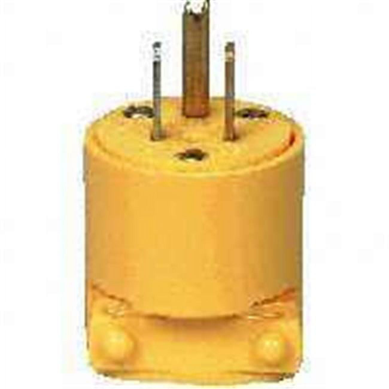 Cooper Wiring BP4867 Plugs/Connector, Yellow - Walmart.com