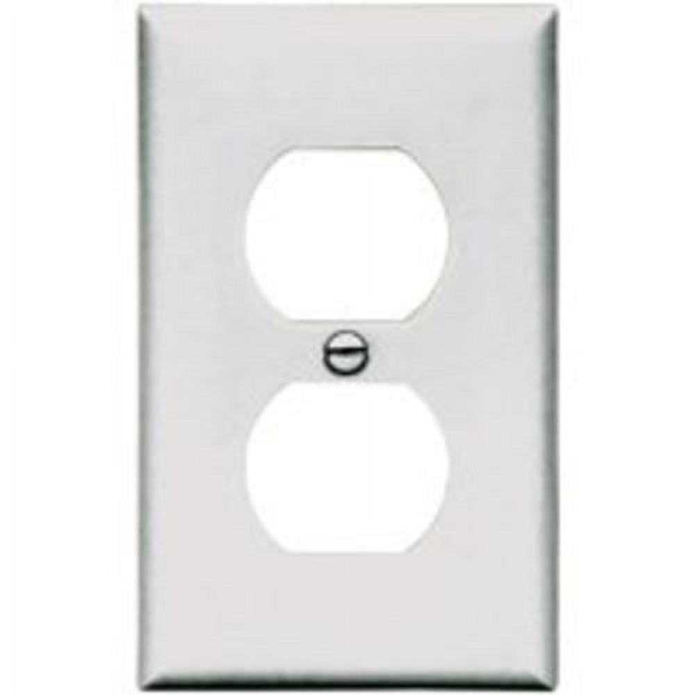 Cooper Wiring BP5132W 1-Gang Standard Duplex Receptacle Plate 2.75"x4 ...