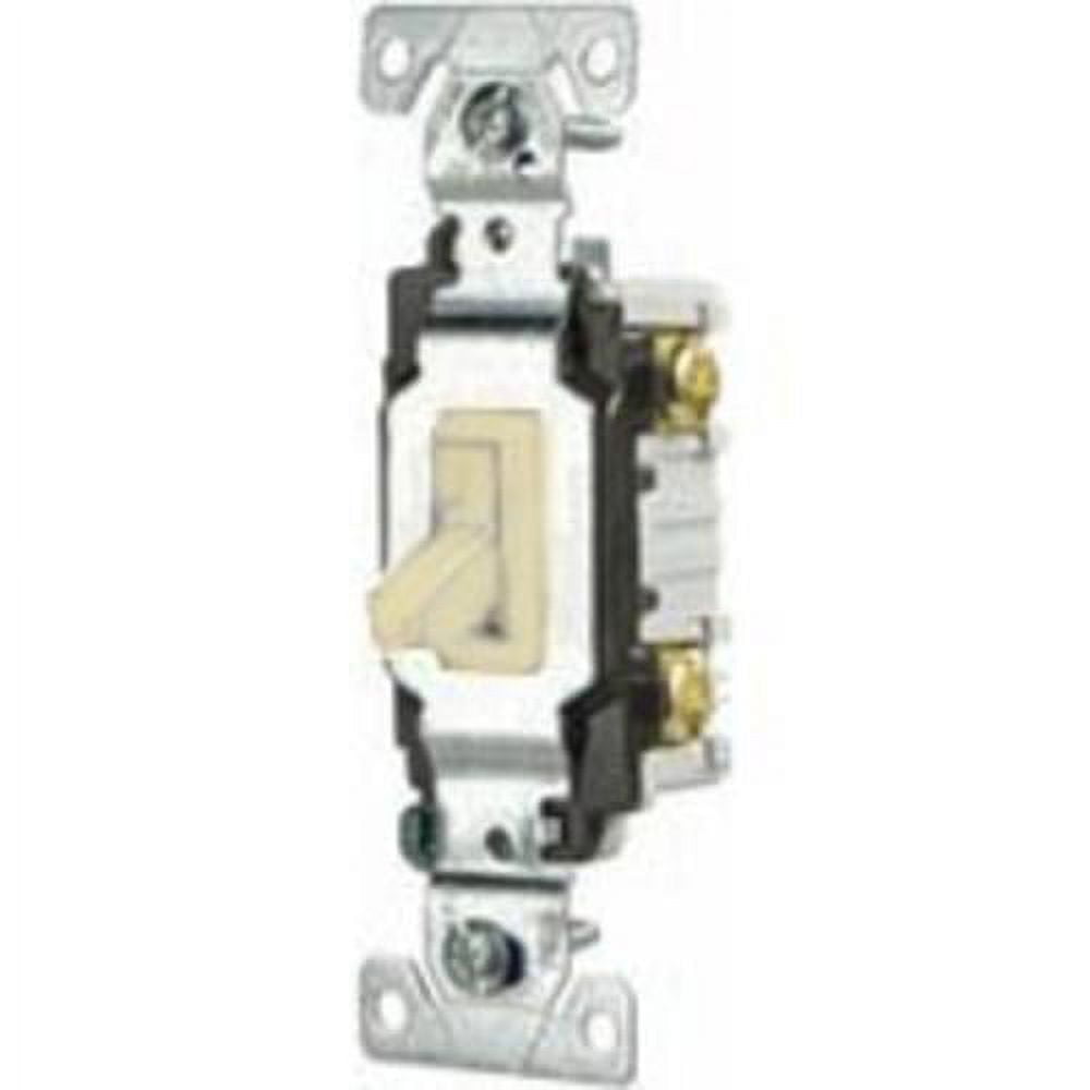 Cooper Wiring CSB115STV-SP Single Pole AC Toggle Switch, Ivory, Each ...