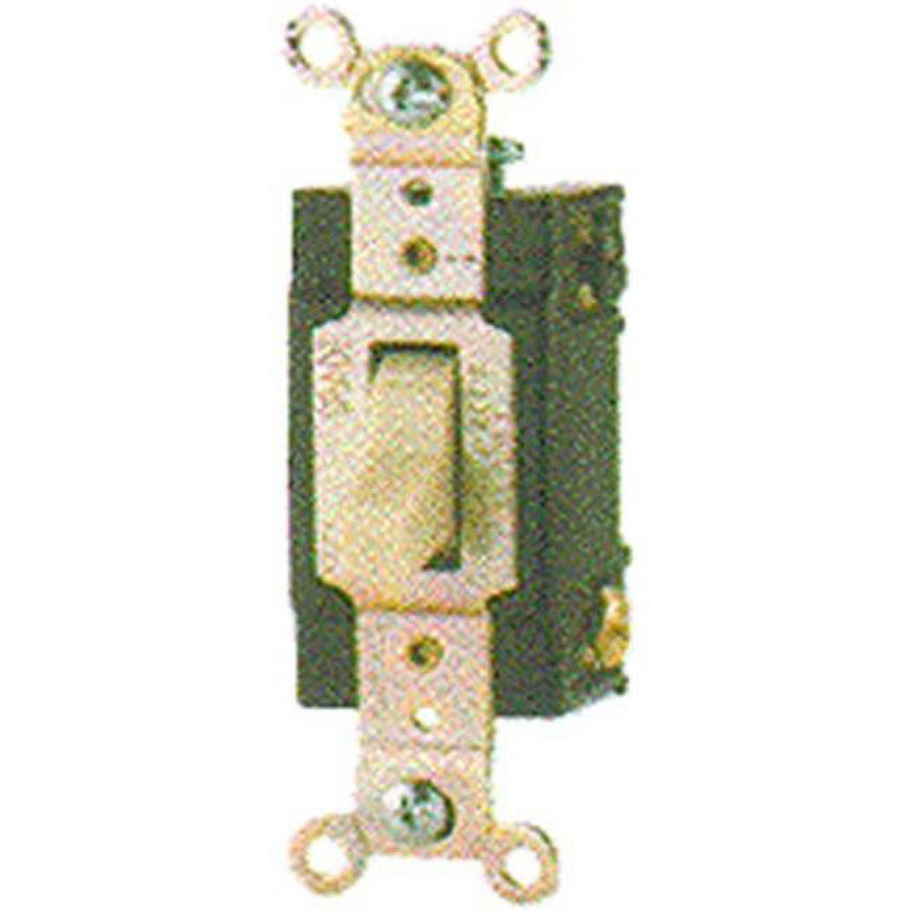 Cooper Wiring CSB120V 20 Amp Single Pole Switch, Ivory - Walmart.com
