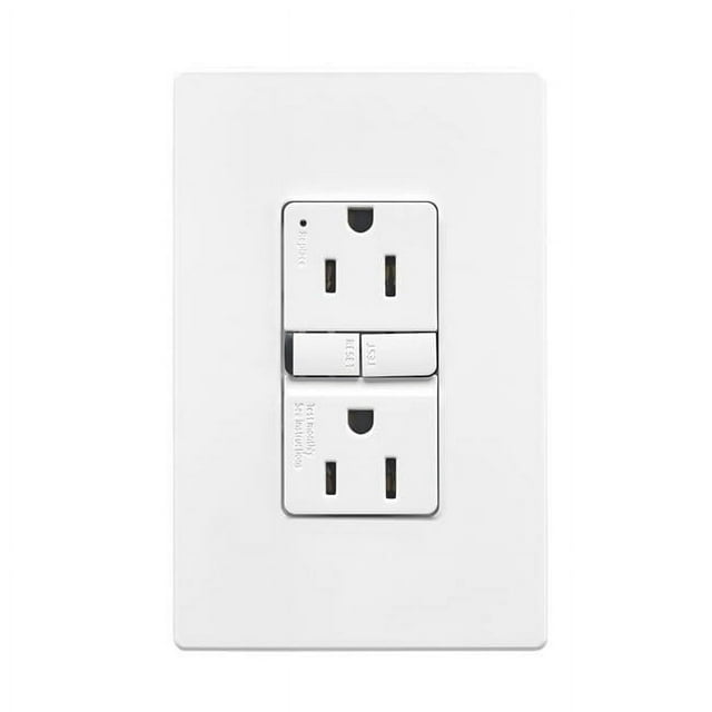 Cooper Wiring Device GF15W-WP GFCI 15A Self-Test Tamper Resistant UL943 ...