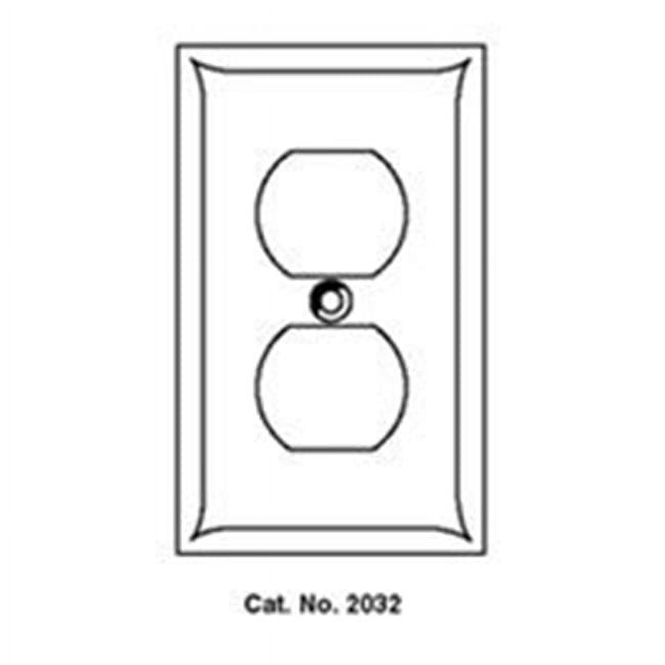 Cooper Wiring Device PJ8V 1 Gang Mid Size Duplex Receptacle Plate ...