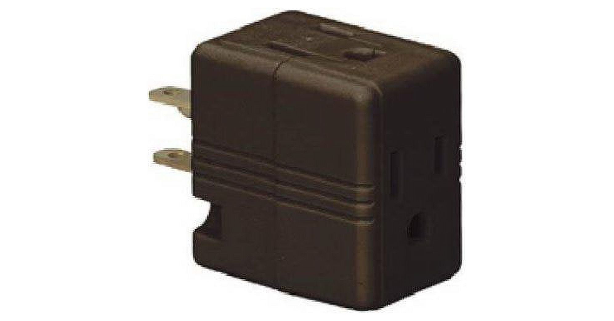 Cooper Wiring Devices 1482B-Box Cube Tap 3 Outlet 15A 125V Grounding ...