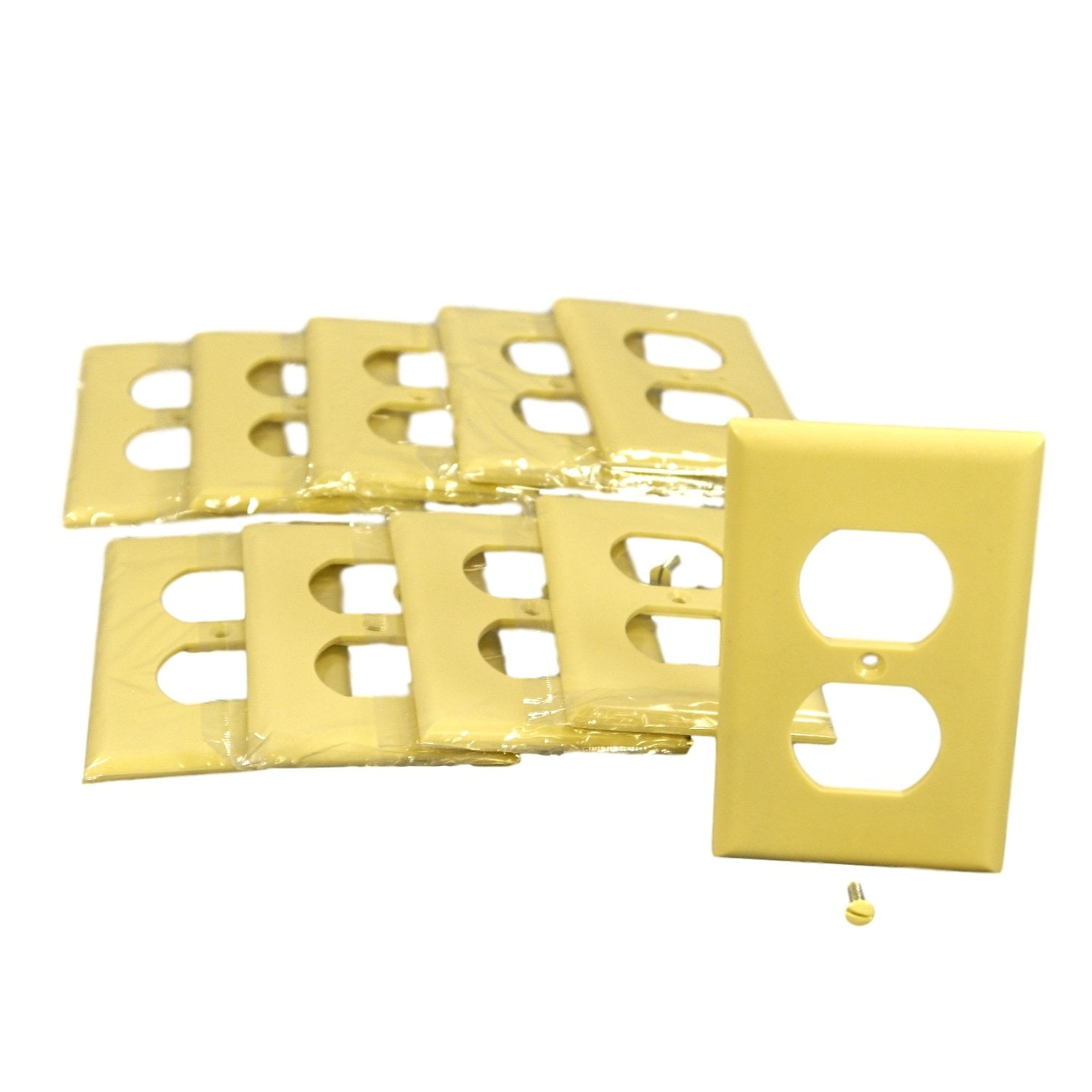 Cooper Wiring Devices 2132V 1-Gang Duplex Receptacle Wall Plate ...