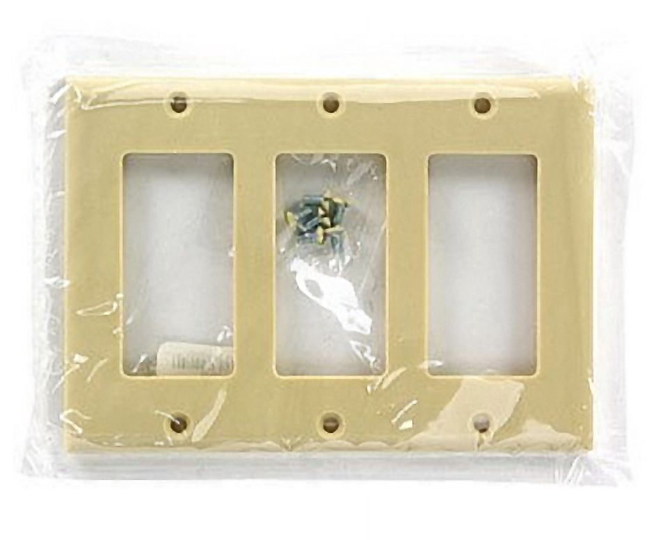 Cooper Wiring Devices 2163V 3-Gang Decorator GFCI Rocker Switch Wall ...