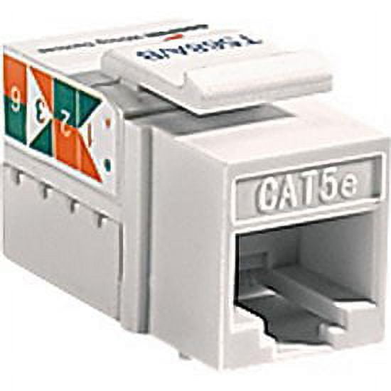 Cooper Wiring Devices 5547-5EO Cat 5e RJ45 Modular Data Jack, Orange ...