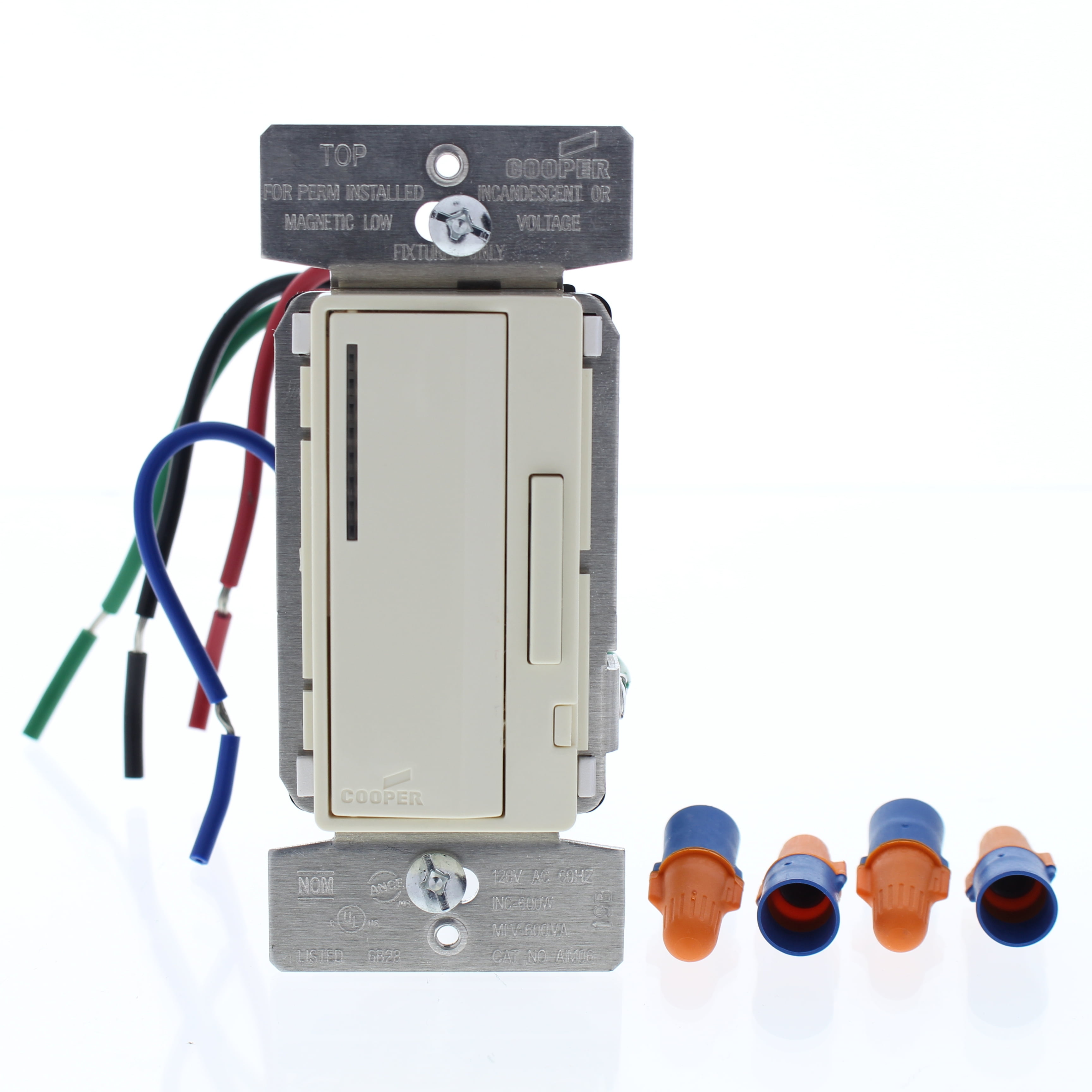 Cooper Wiring Devices AIM06-A Master Dimmer for Incandescent and ...
