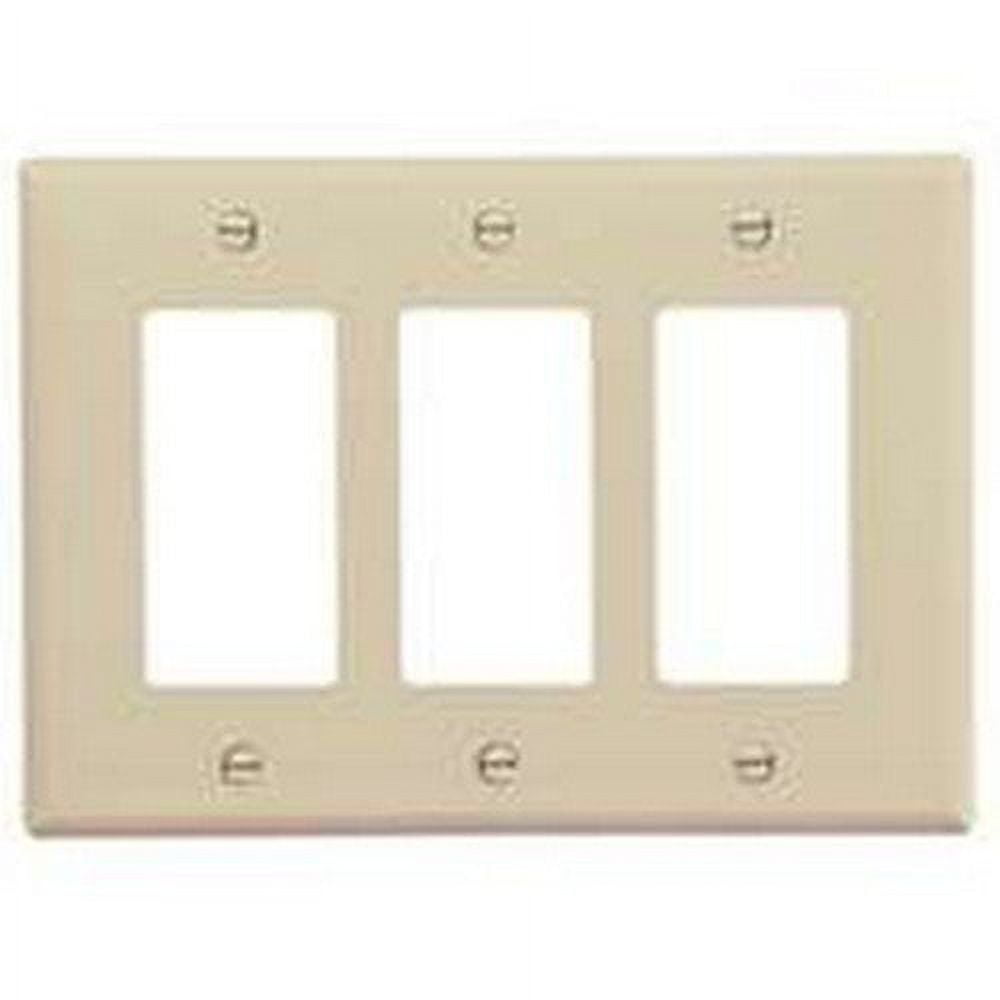 Cooper Wiring Devices PJ263A 3-Gang Decorator GFCI Rocker Switch Wall ...
