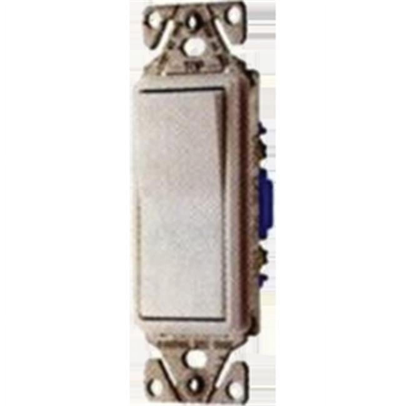 Eaton Wiring Devices 7500 Series C7503W-SP-L Rocker Switch, 120/277 V ...