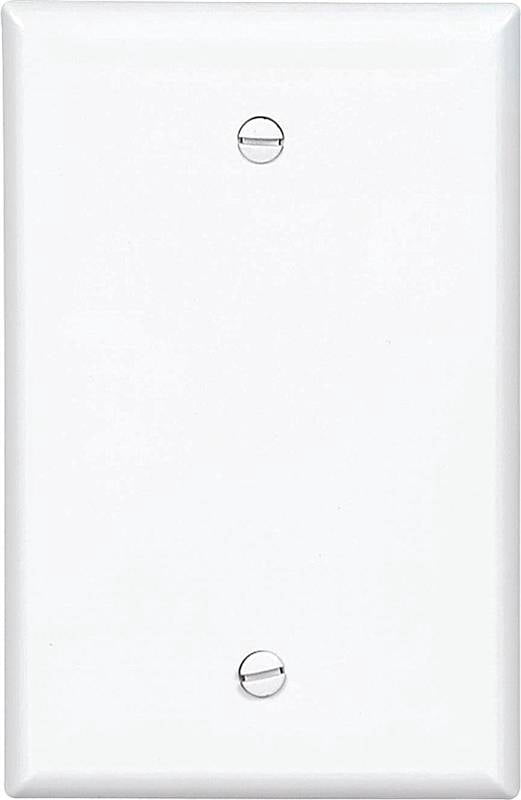 Cooper Wiring PJ13W 1-Gang Box Mount Blank Plate, White - Walmart.com