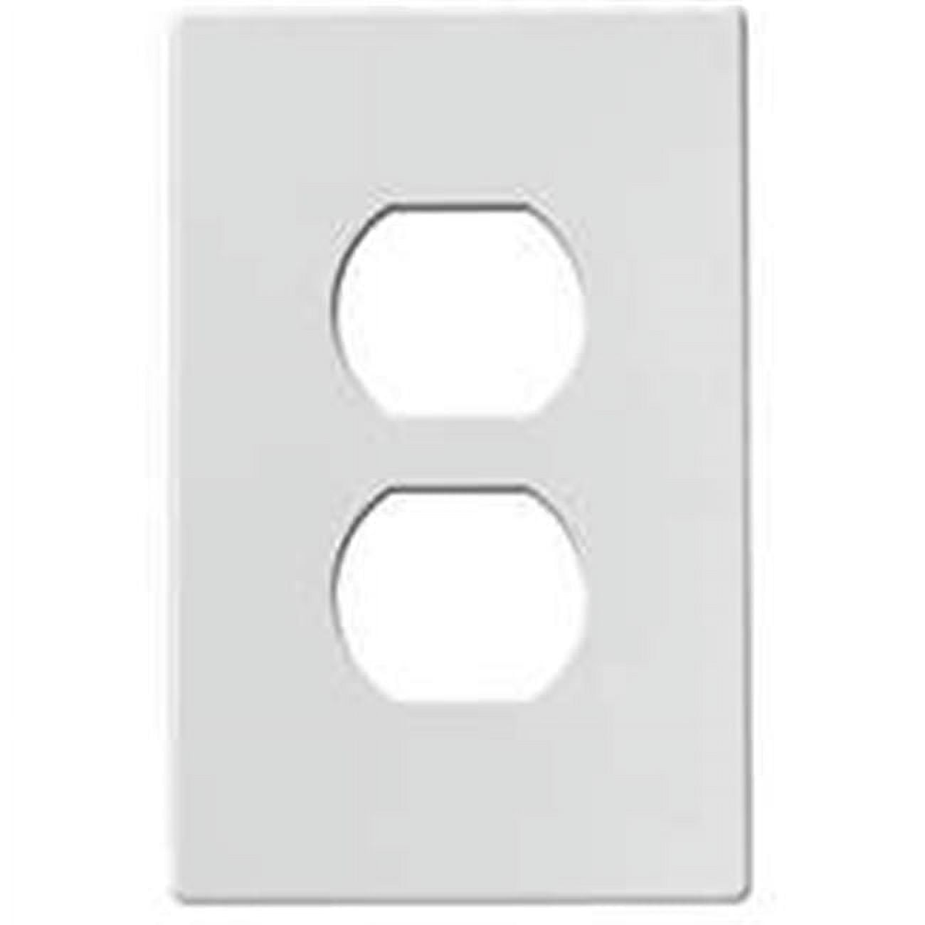 Cooper Wiring PJS8W Screwless Wallplate Receptacle, White - Walmart.com