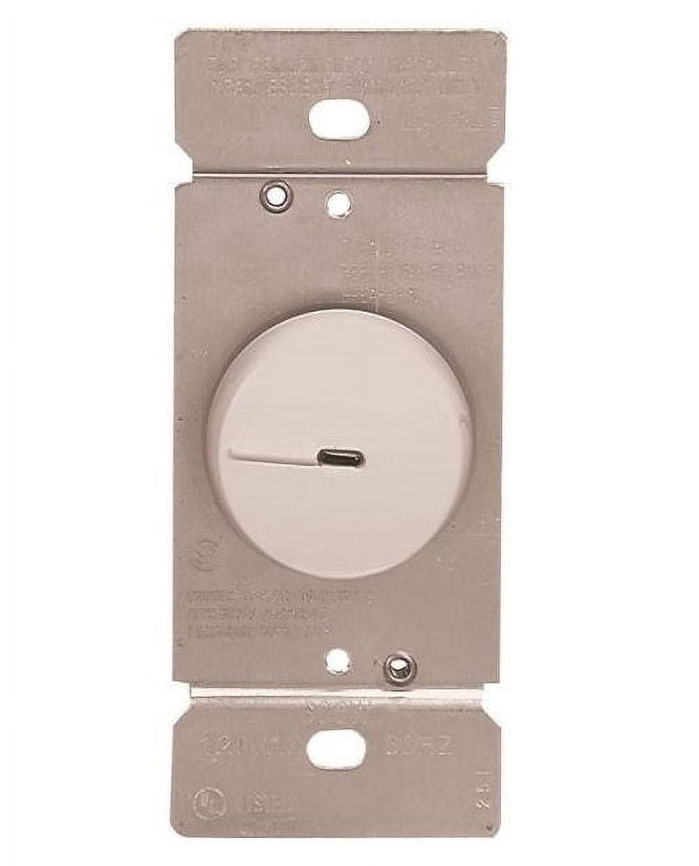 Cooper Wiring RI306PL-W-K Preset Rotary Dimmer, 120 VAC, White, Each ...