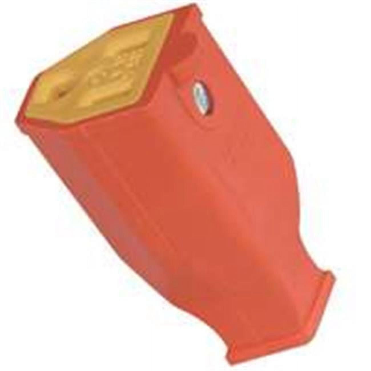 Cooper Wiring SA9930 "3-Wire" Straight Grounding Connector Orange ...