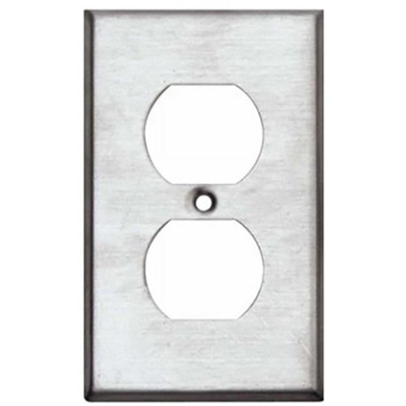 Cooper Wiring Stainless Steel Outlet Plate - Walmart.com
