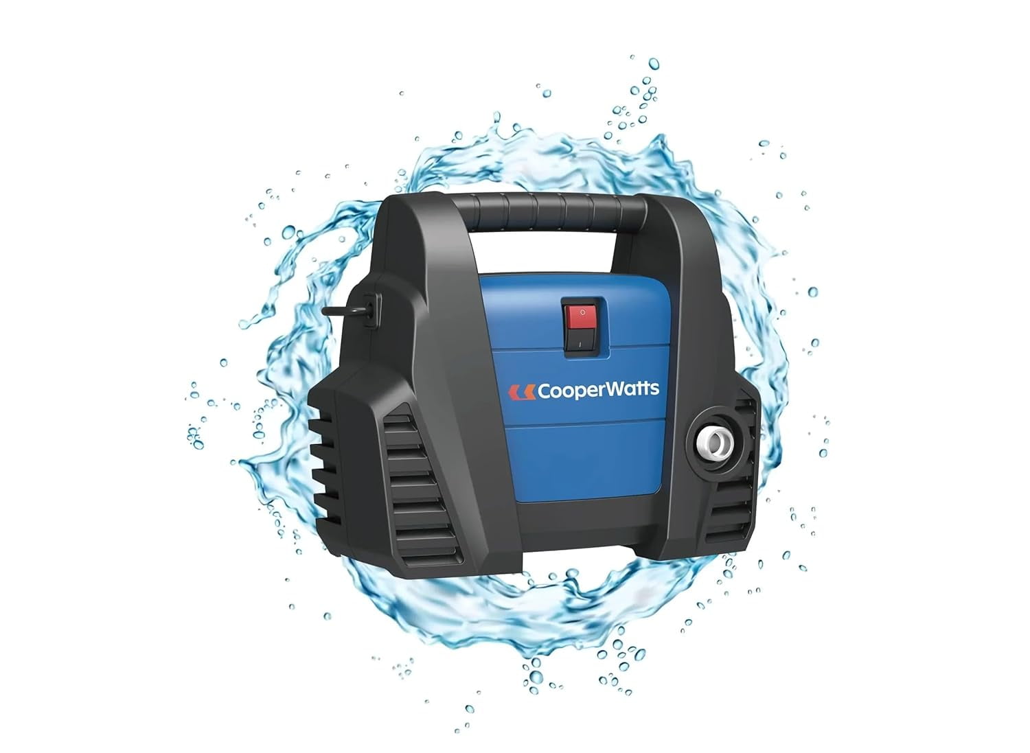 CooperWatts High Pressure Washer Car Washer with 1700W Induction Motor ...