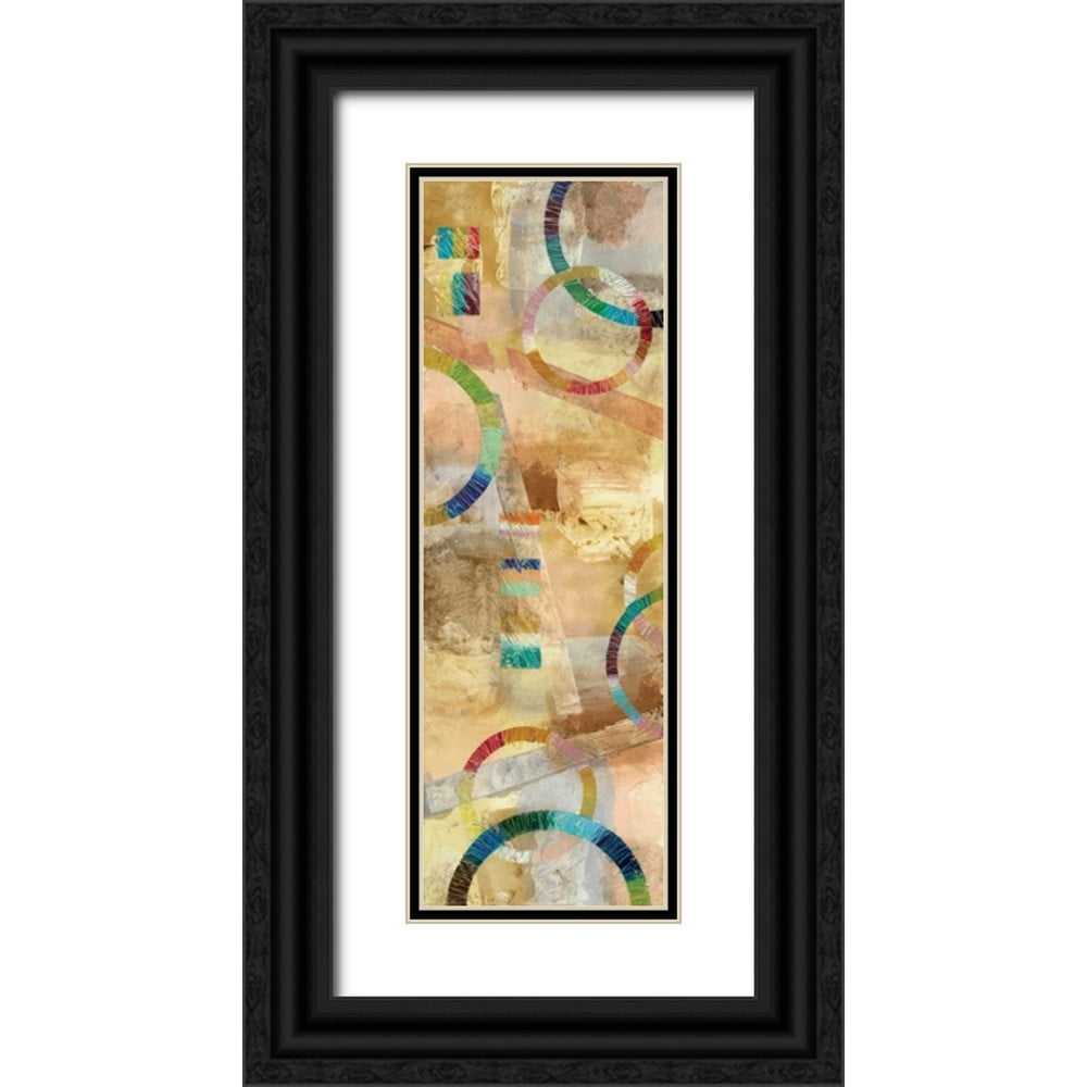 Coopersmith, Justin 11x24 Black Ornate Wood Framed with Double Matting ...