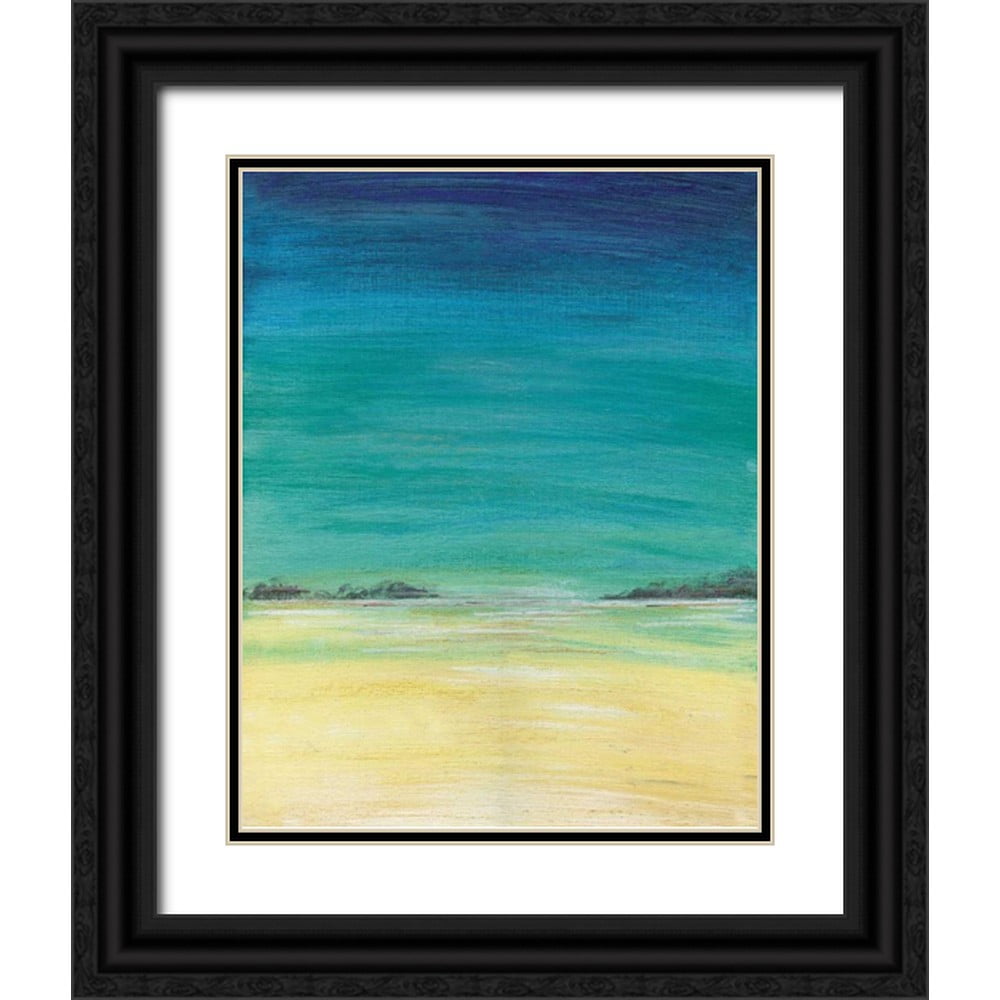 Coopersmith, Justin 20x24 Black Ornate Wood Framed with Double Matting ...