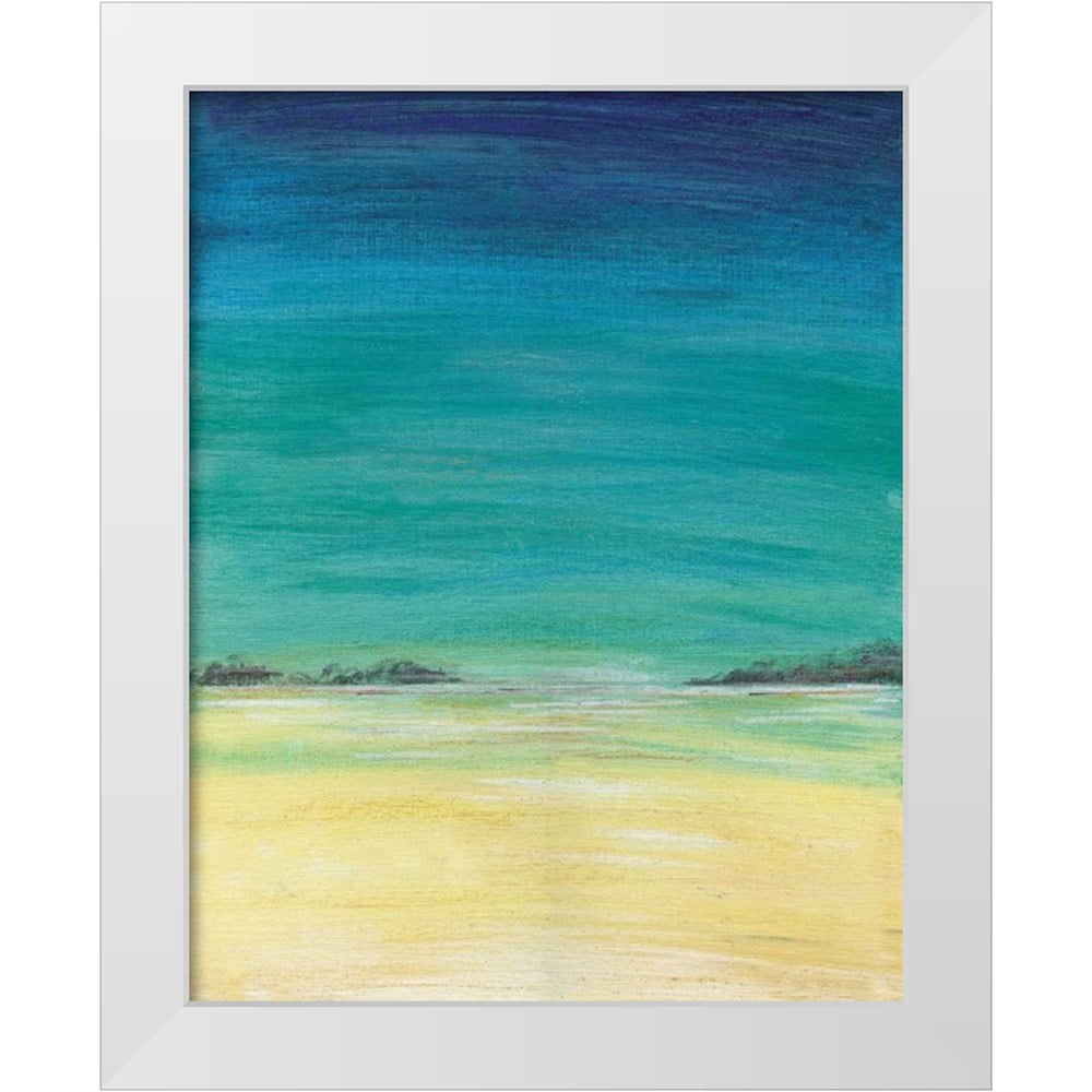 Coopersmith, Justin 26x32 White Modern Wood Framed Museum Art Print ...