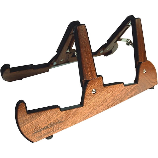Cooperstand Pro-Tandem Sapele Dual Instrument Stand - Walmart Business ...