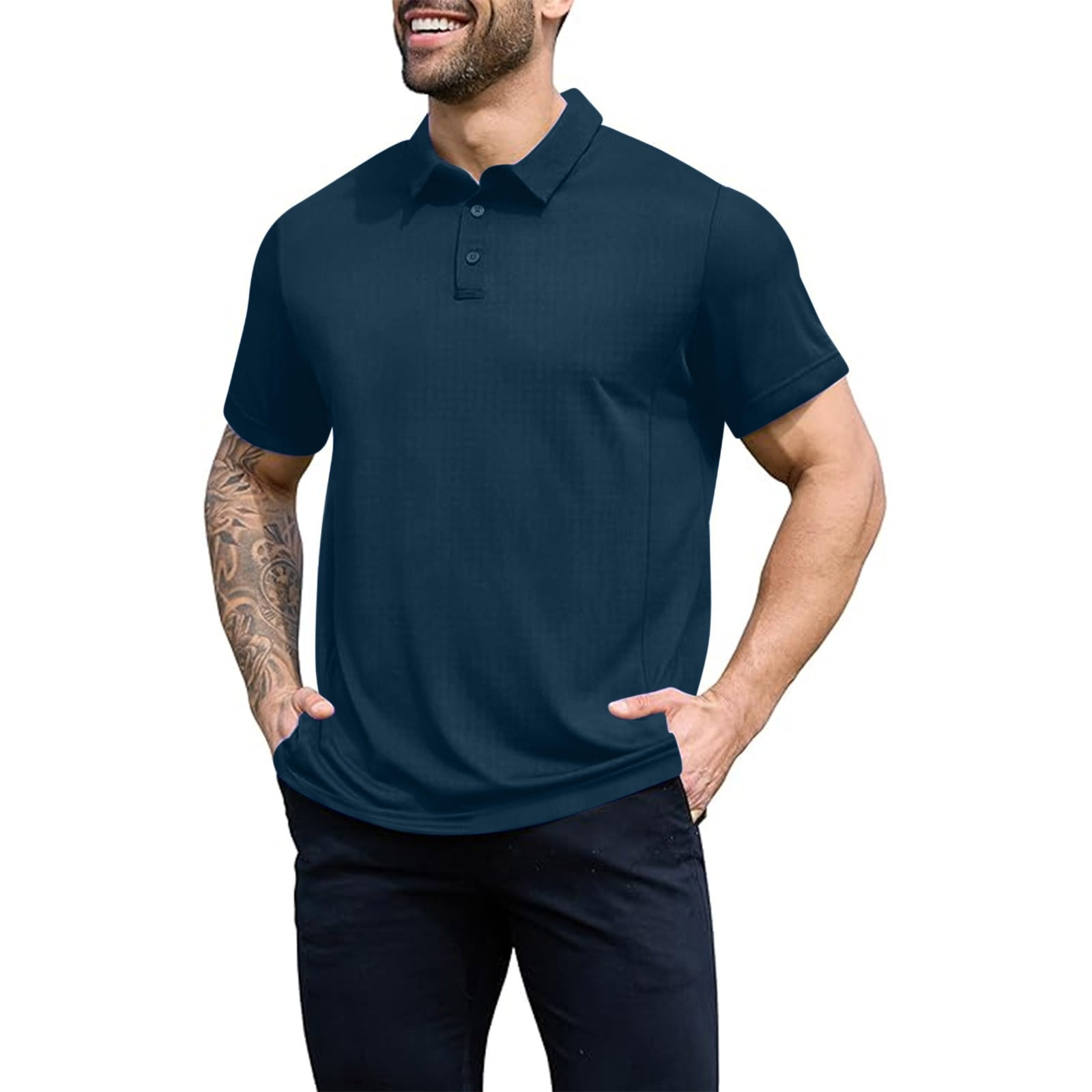 Coorders George Men's with Short Sleeve, Collared Shirts for Mens ...