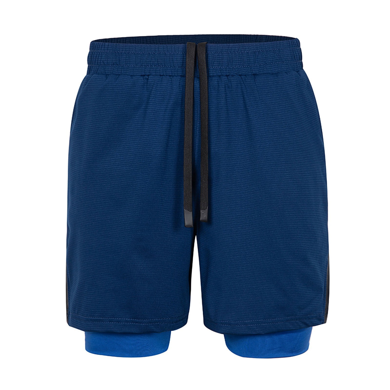 Coorders Mens 2 in 1 Workout Shorts with Liner and Pockets, Summer ...