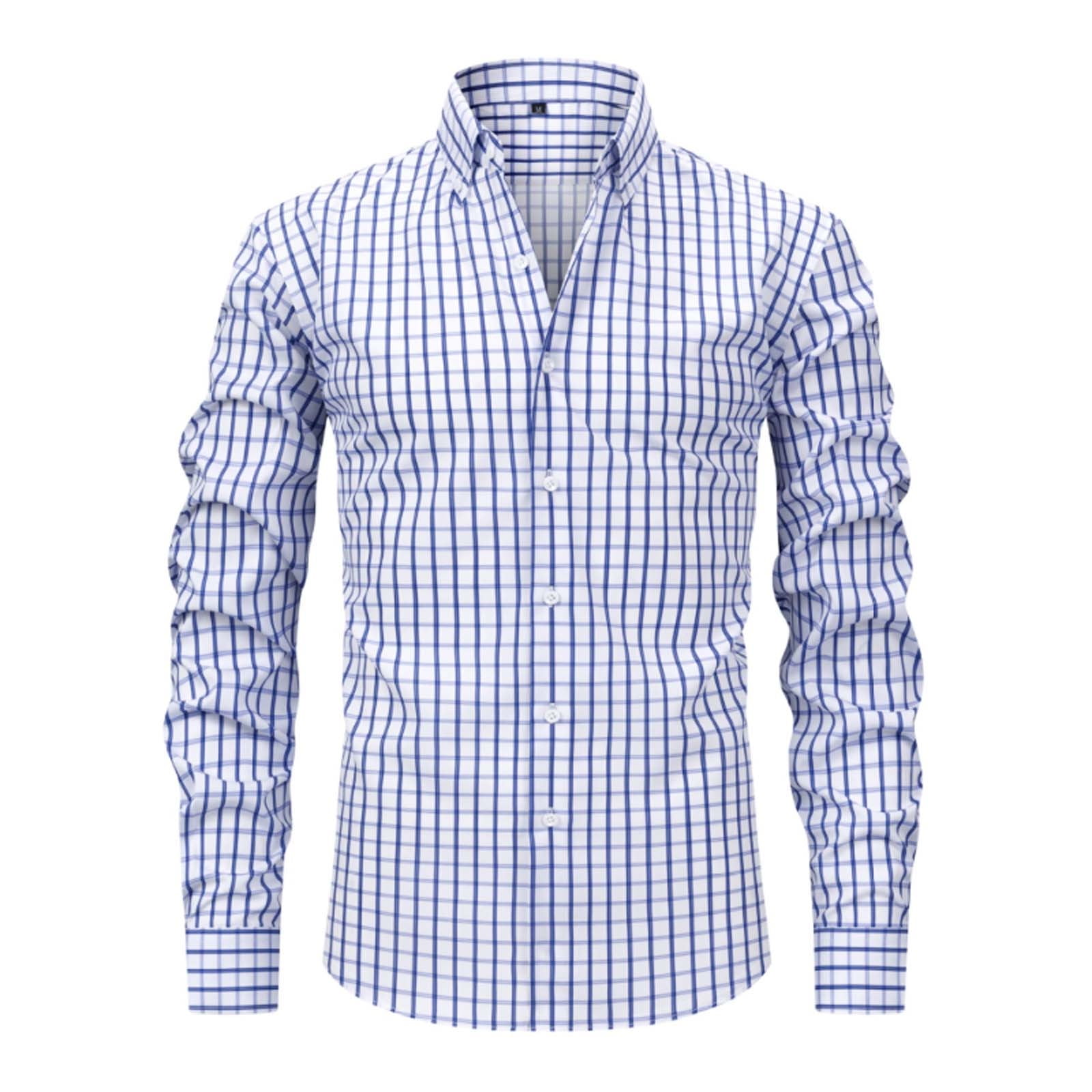 Coorders Men's Plaid Flannel Button Down Shirts, George Men's Dress ...