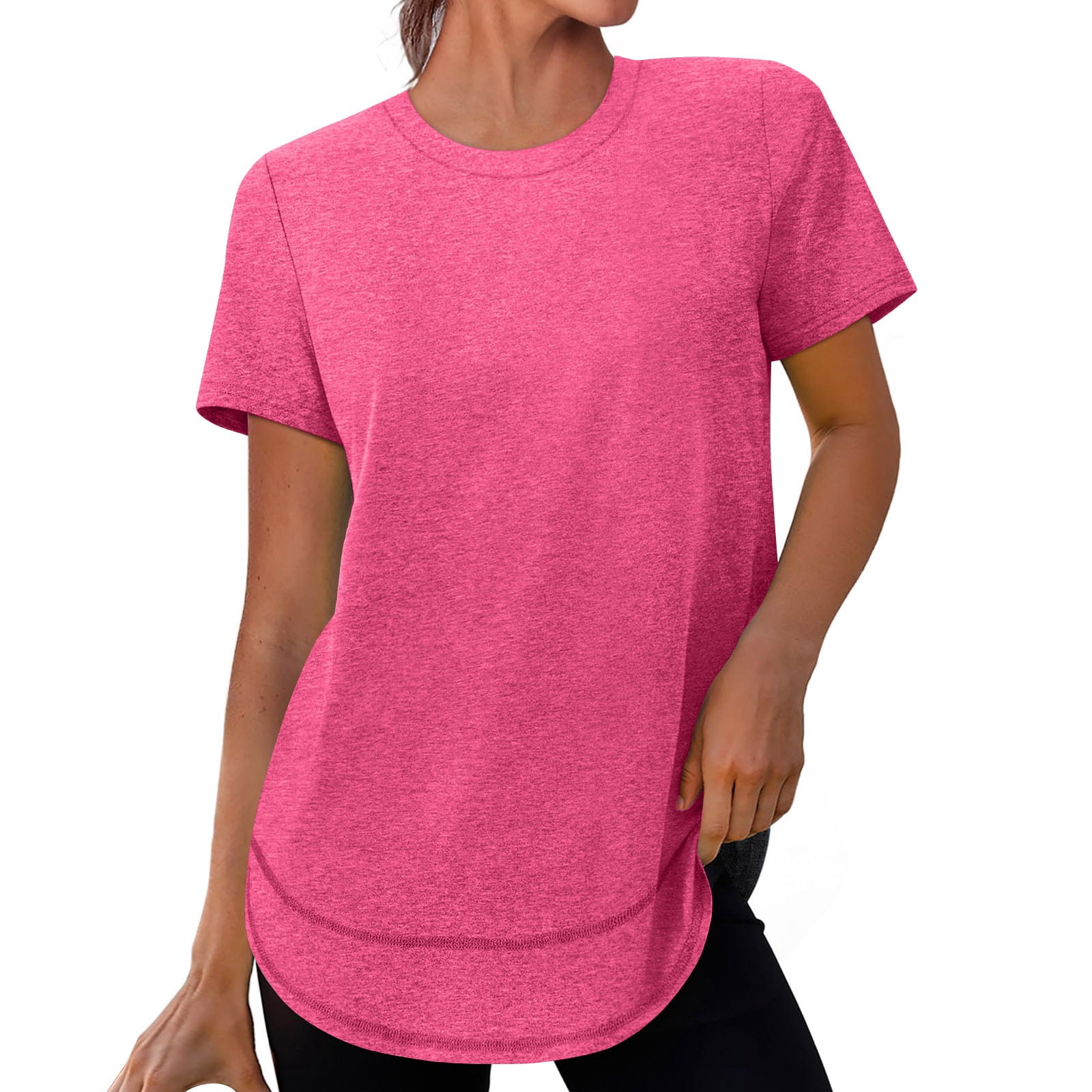 Coorders Women's Short Sleeve Quick Dry T-Shirts, Wicking Moisture ...