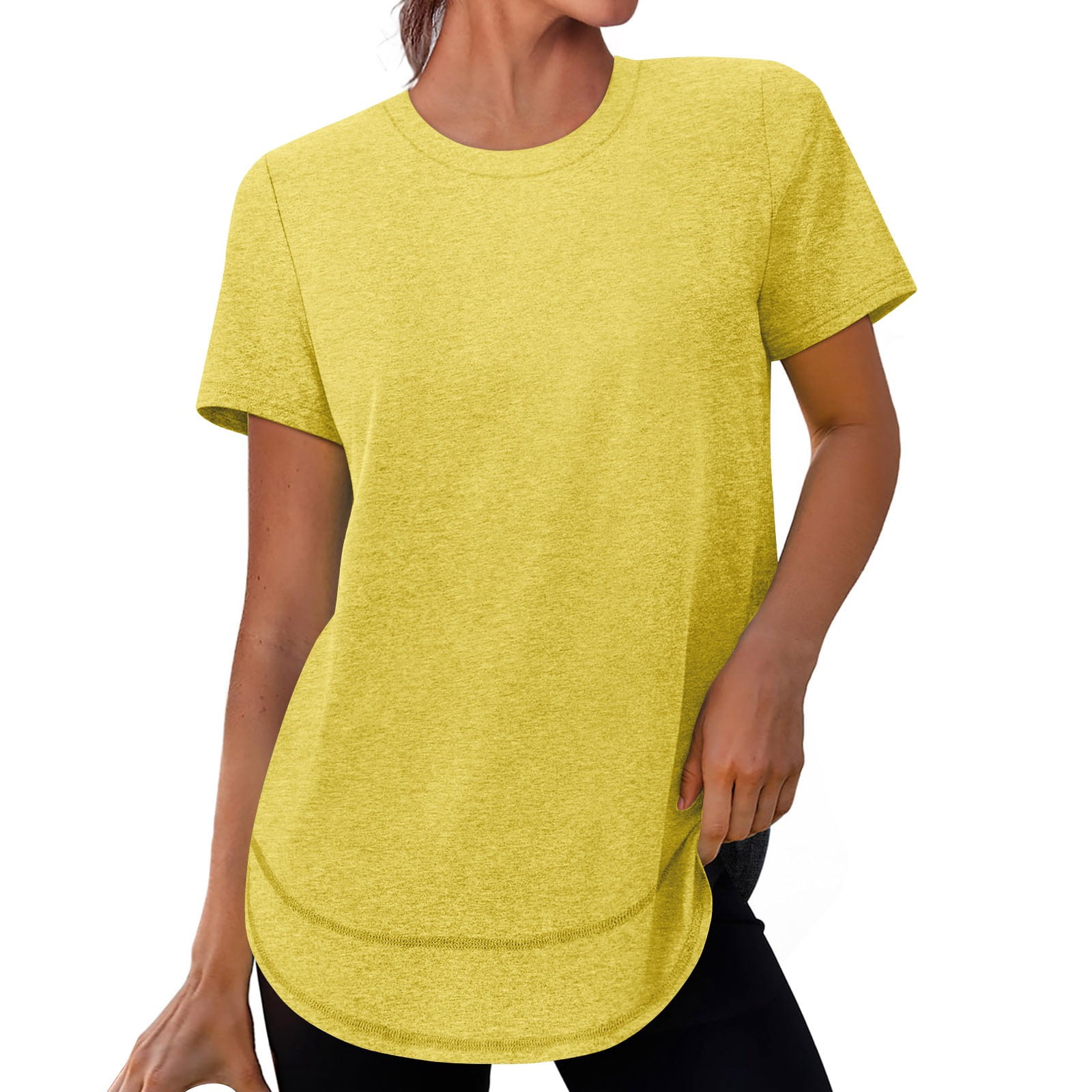 Coorders Women's Short Sleeve Quick Dry T-Shirts, Wicking Moisture ...