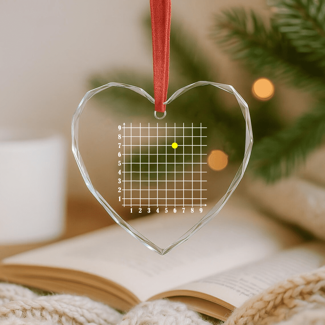 Coordinate 67 Math Teacher 67 Math Lover Science Ornament Home ...