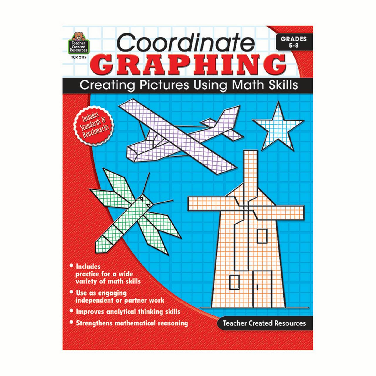 Coordinate Graphing Book | Bundle of 2 Each - Walmart.com