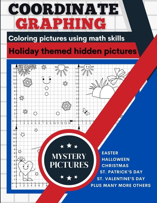 Coordinate Graphing: Creating Pictures Using Math Skills Holiday Themed ...
