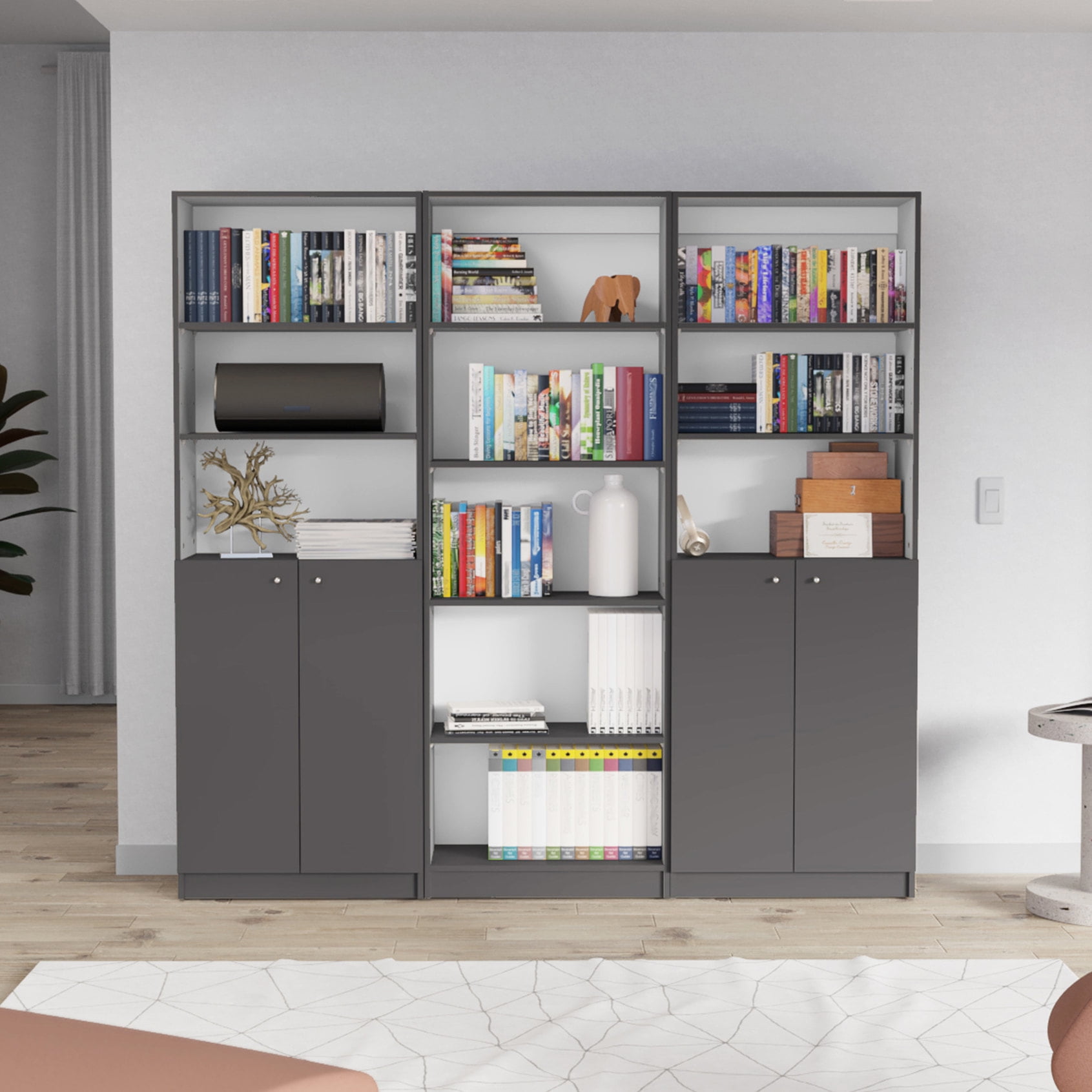 Coordinated design for a cohesive look - In shared spaces, unifies the ...