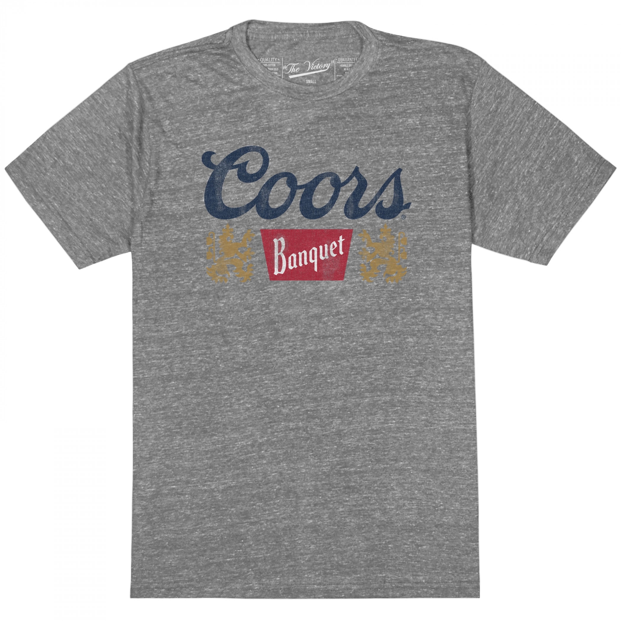 Coors Banquet Beer Classic Throwback Style T-Shirt-2XLarge - Walmart ...