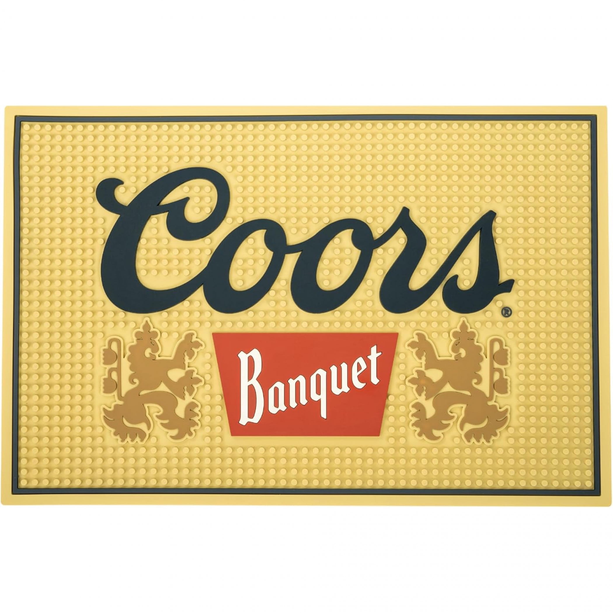 Coors Banquet Classic Logo Bar Mat - Walmart.com