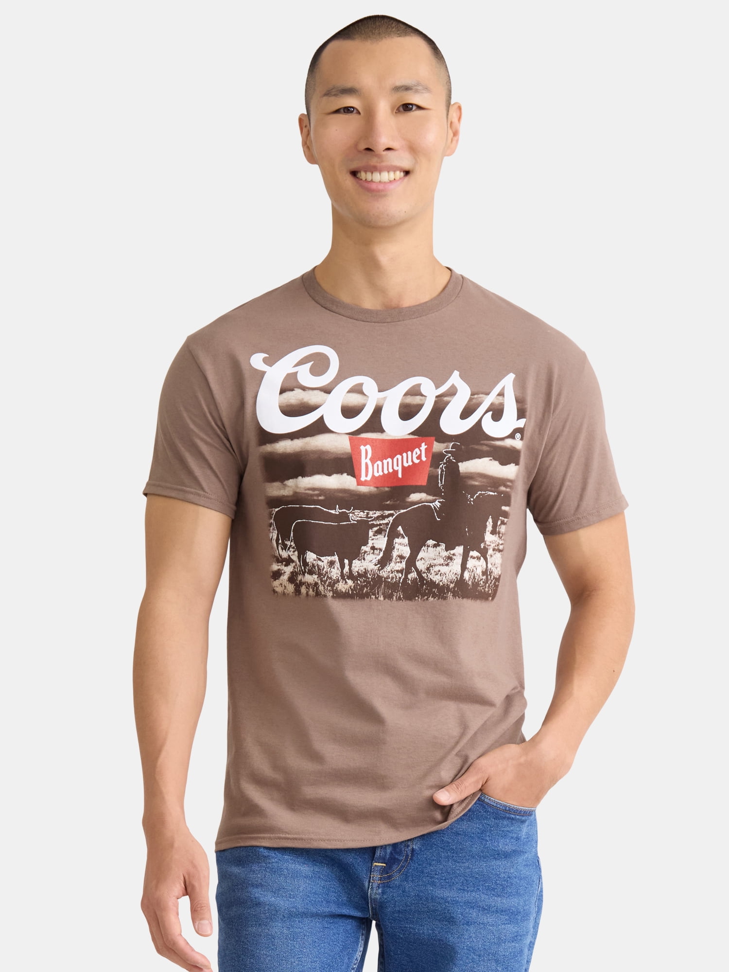 Coors Men's Graphic Tee Shirt S-3XL 100% Cotton Comfortable Casual ...