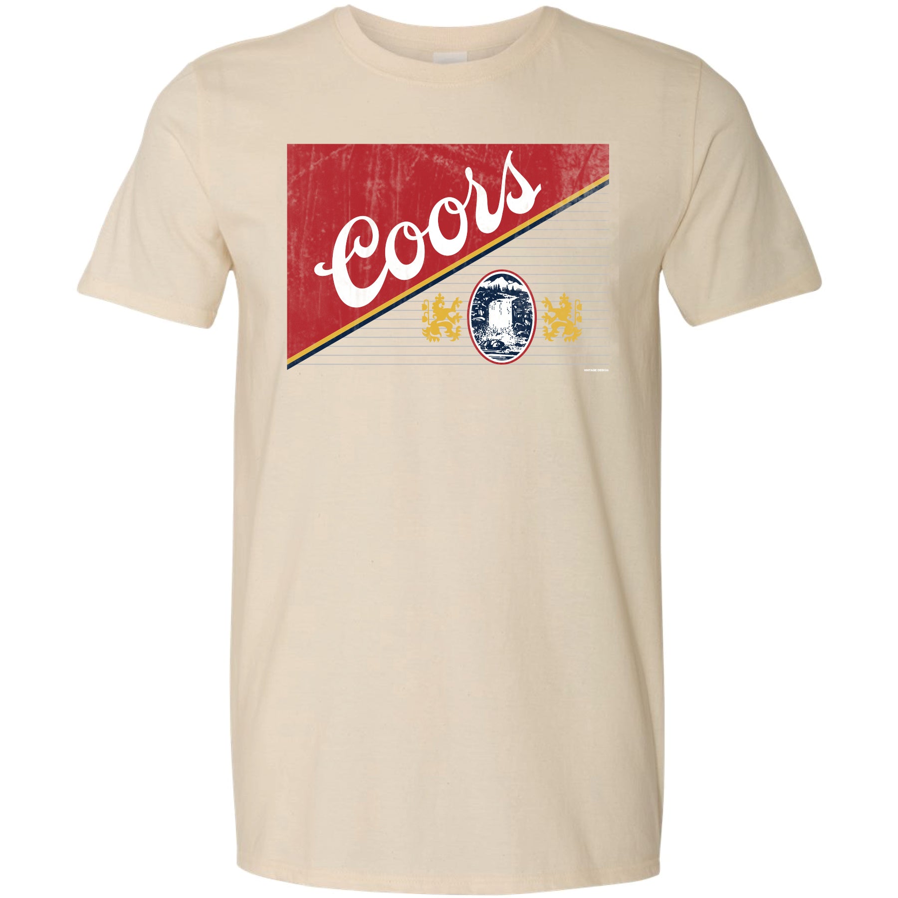Coors Banquet Vintage Angle T-Shirt, Brew City Beer Gear Shirt, Size ...