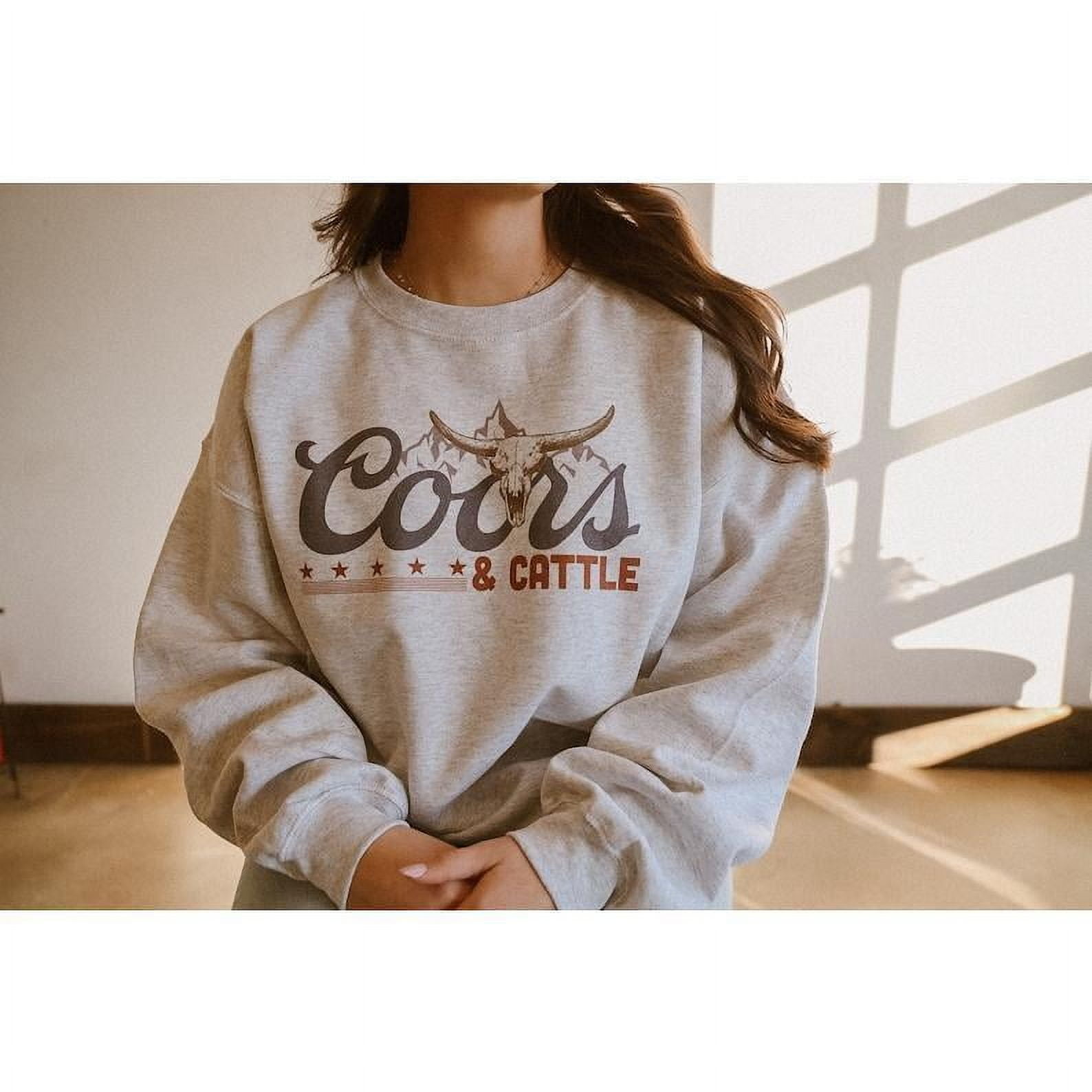 Coors Cattle Western Sweat. Comfort Colors sweat Unisex Comfort ...