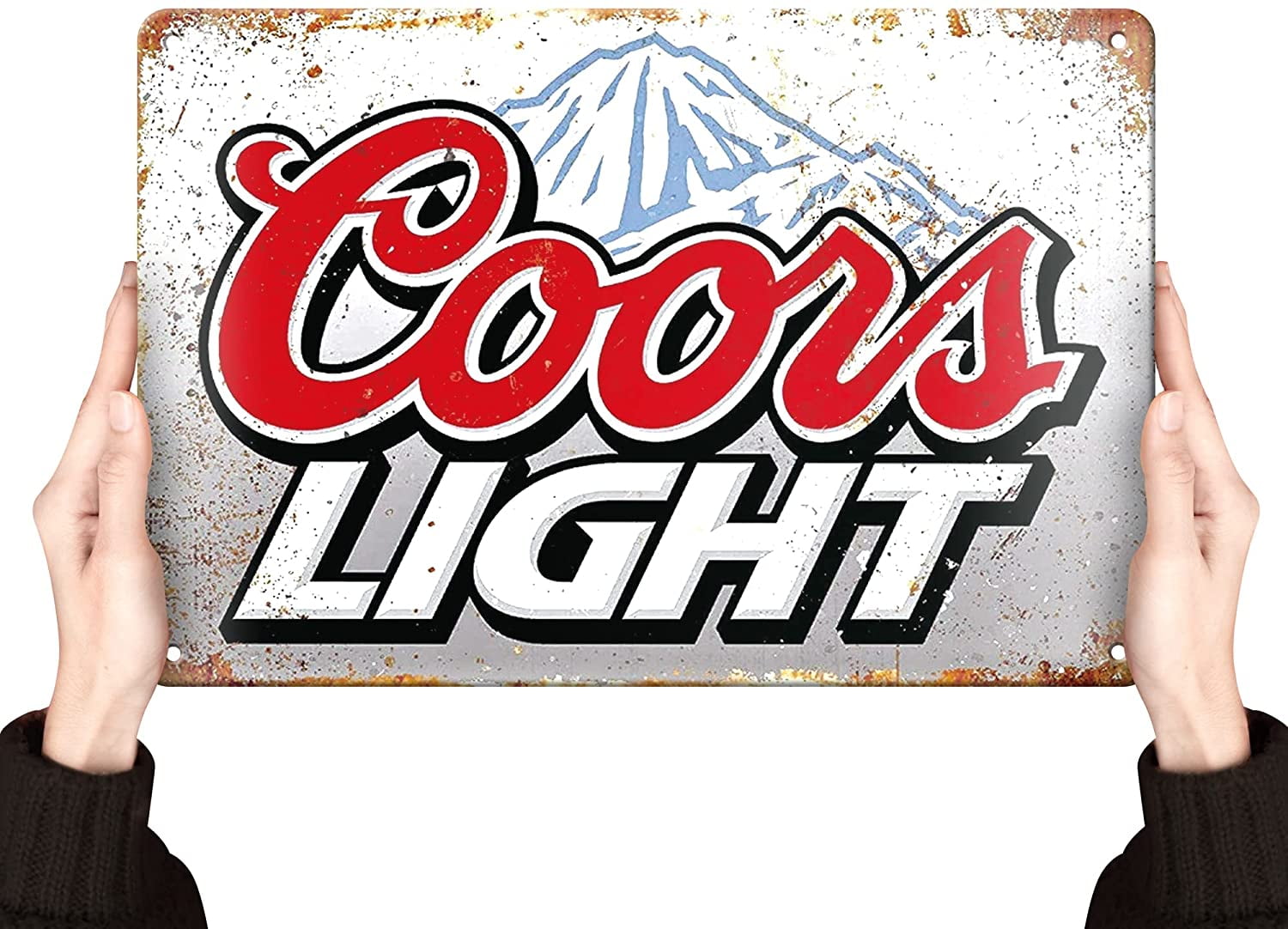 Coors Light Beer Signs Man Cave Decor | Bar Vintage Metal Tin Signs ...