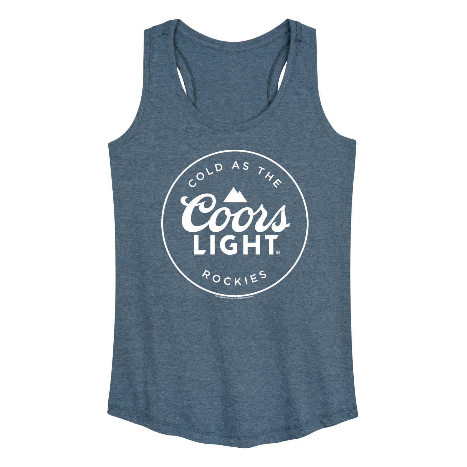 Coors Light - Coors Logo Badge - Women's Racerback Tank - Walmart.com