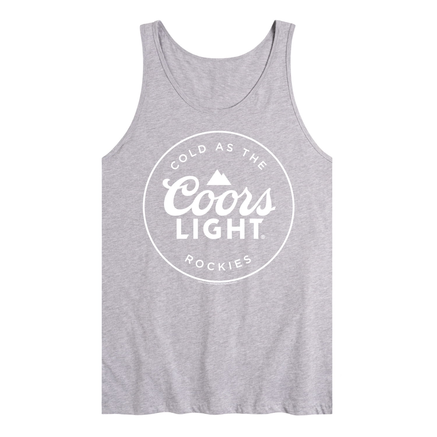 Coors Light - Logo Badge - Mens Jersey Tank - Walmart.com